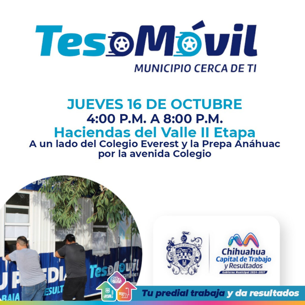Estas son las colonias que visitará el Teso Móvil el 16 y 30 de octubre ...